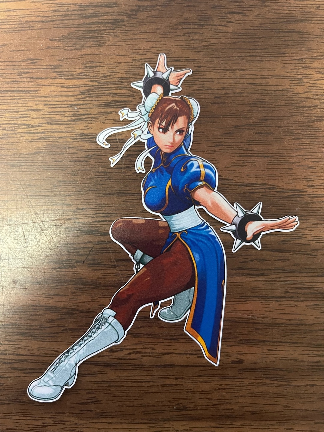 Chun-li | Street Fighter Vinyl Sticker, Decal, Laptop Sticker, Water ...