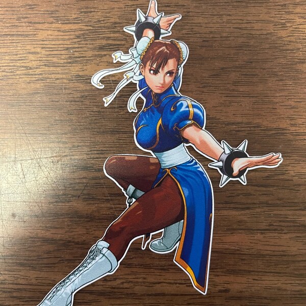 Chun Li Car Decal - Etsy