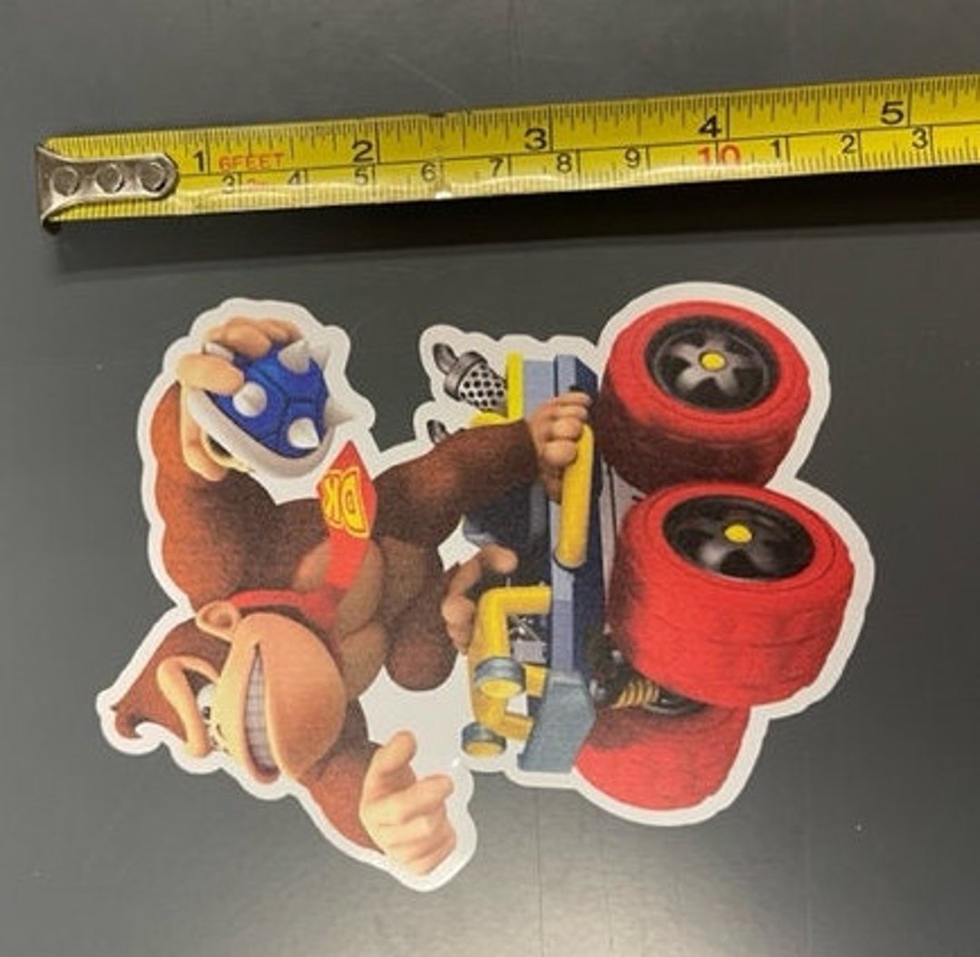 Donkey Kong Sticker | Super Mario Bros Sticker, Decal, Laptop Sticker ...