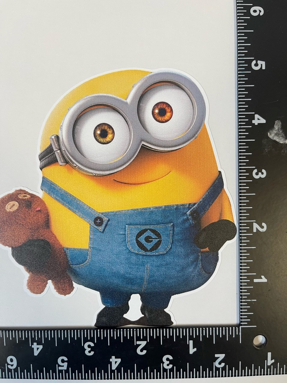Minion Despicable Me Sticker, Minion Sticker, Laptop Sticker, Water ...