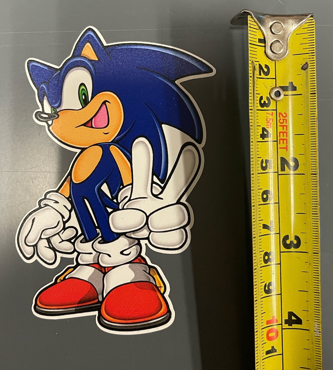Sonic Sonic the Hedgehog Sticker, Decal, Laptop Sticker, Water Bottle ...