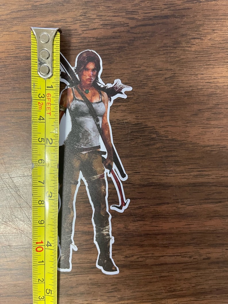 Lara Croft | Lara Croft Sticker | Lara Croft Decal | Vinyl Printed ...