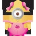 Pink Girl Minion | Despicable Me Sticker, Minion Sticker, Laptop ...