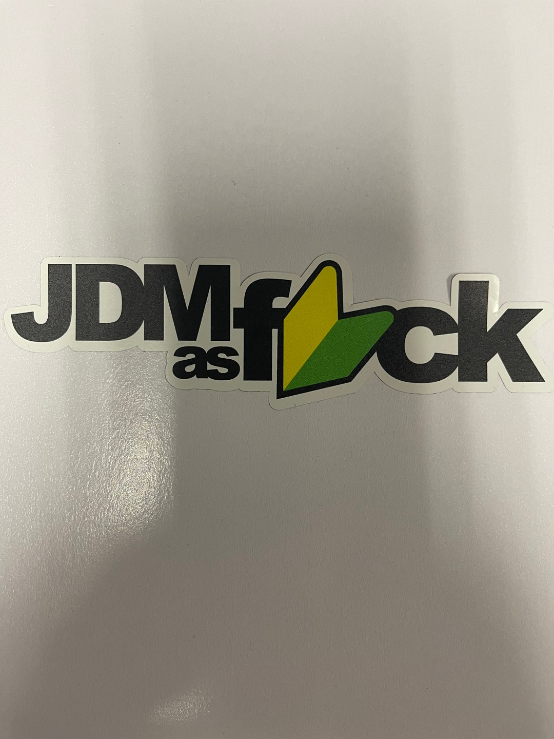 JDM as F Sticker | Car Decal, JDM Decals, Japanese Car Decals , Kanji ...