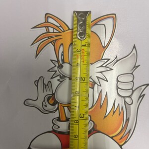 Tails | Sonic the Hedgehog Sticker, Decal, Laptop Sticker, Water Bottle ...