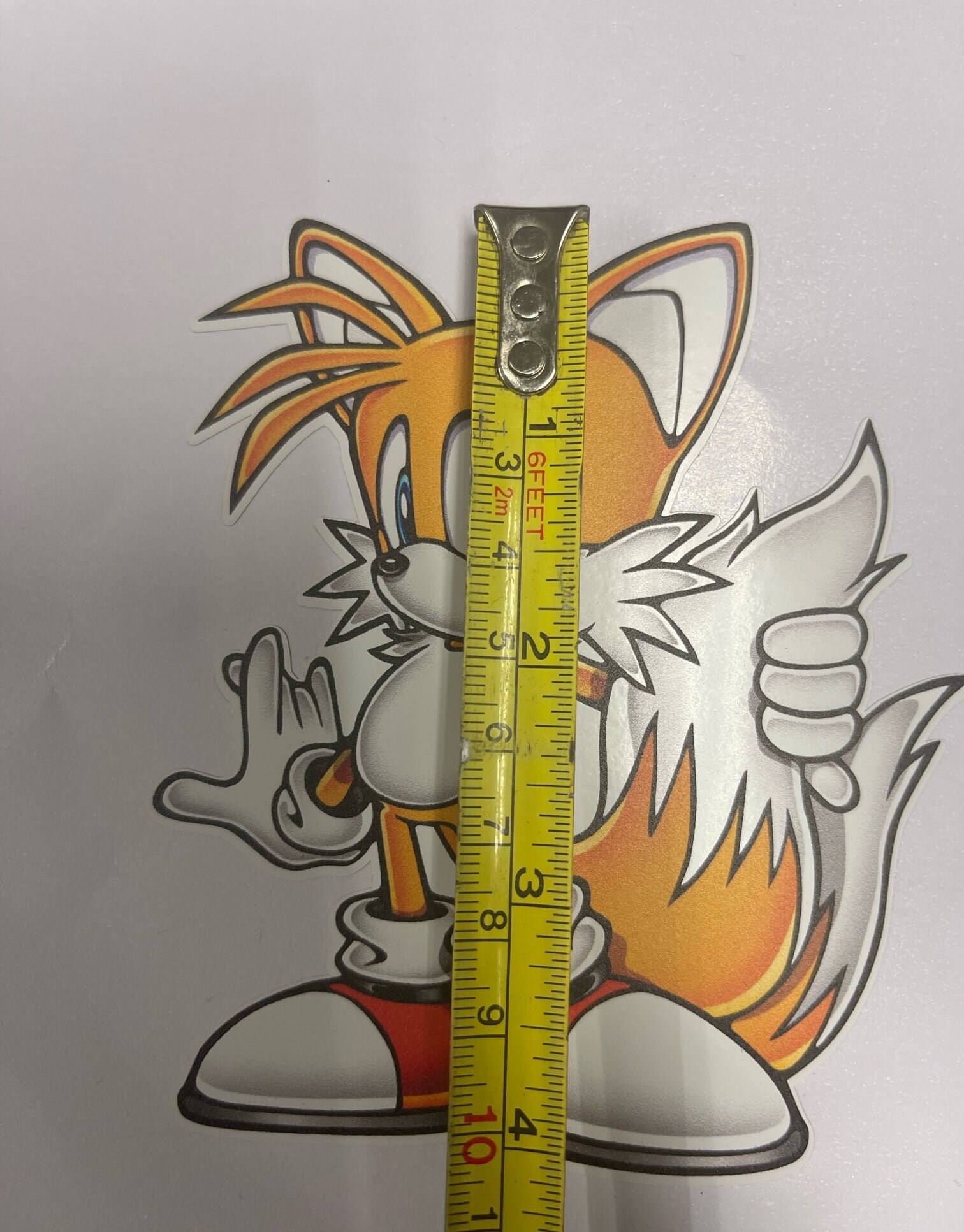 Tails | Sonic the Hedgehog Sticker, Decal, Laptop Sticker, Water Bottle ...