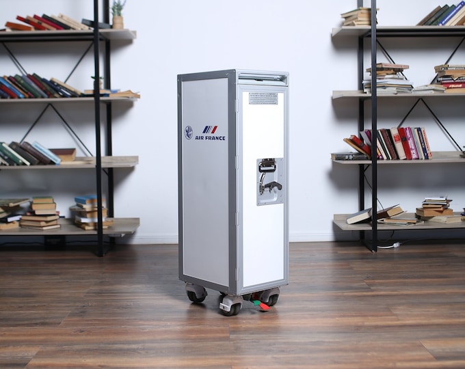 Air France/original Airplane Trolley/home Bar/ Galley Cart - Etsy