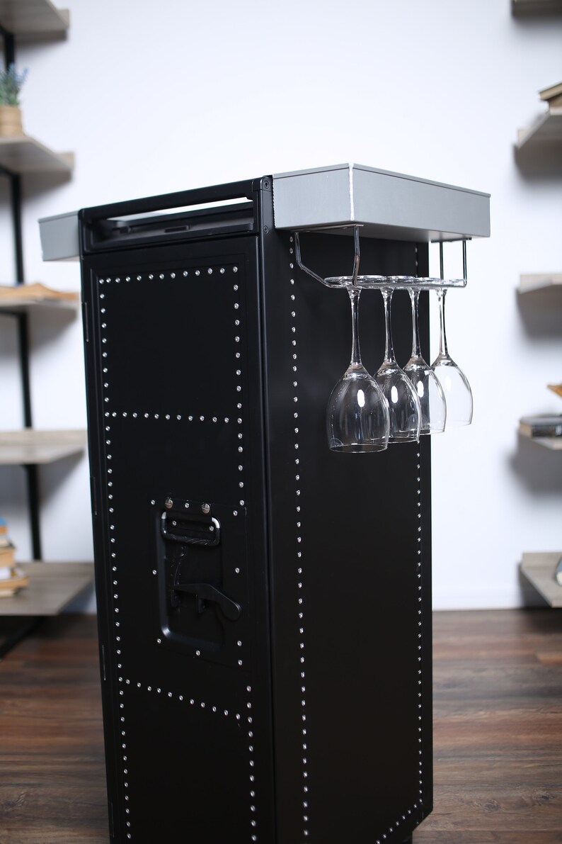 Dark Rivet/original Airplane Trolley/home Bar/ Galley Cart - Etsy