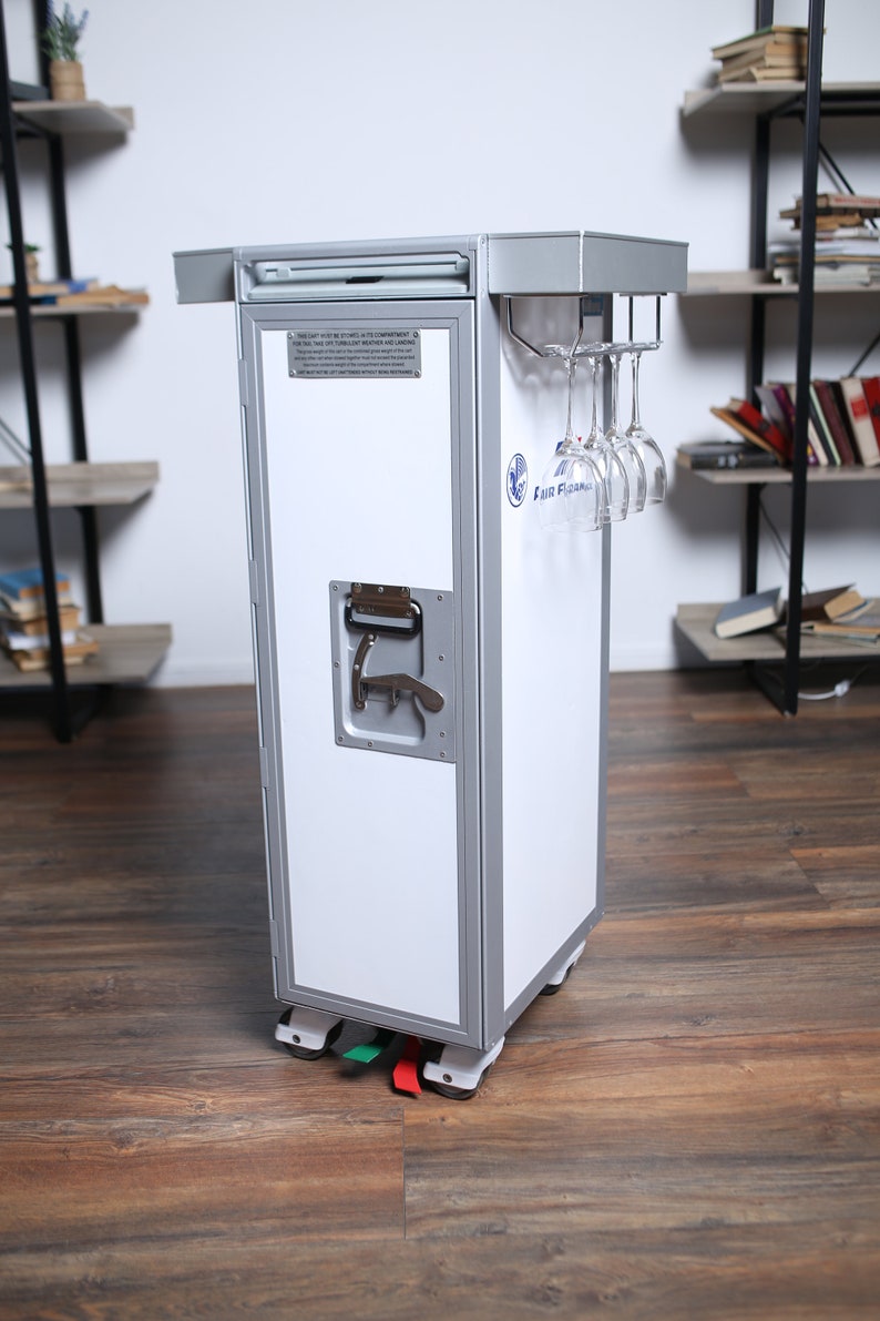 Air France/original Airplane Trolley/home Bar/ Galley Cart - Etsy