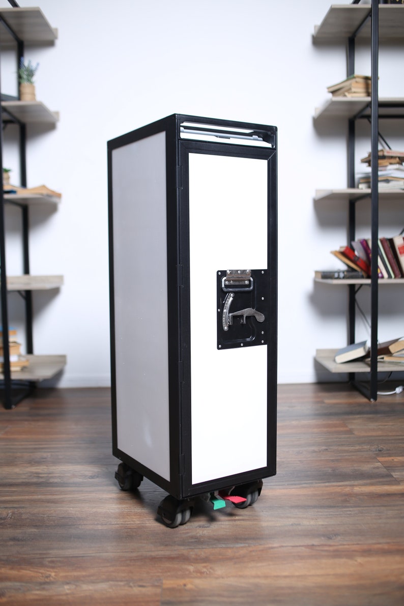 Black & White/original Airplane Trolley/home Bar/ Galley Cart - Etsy