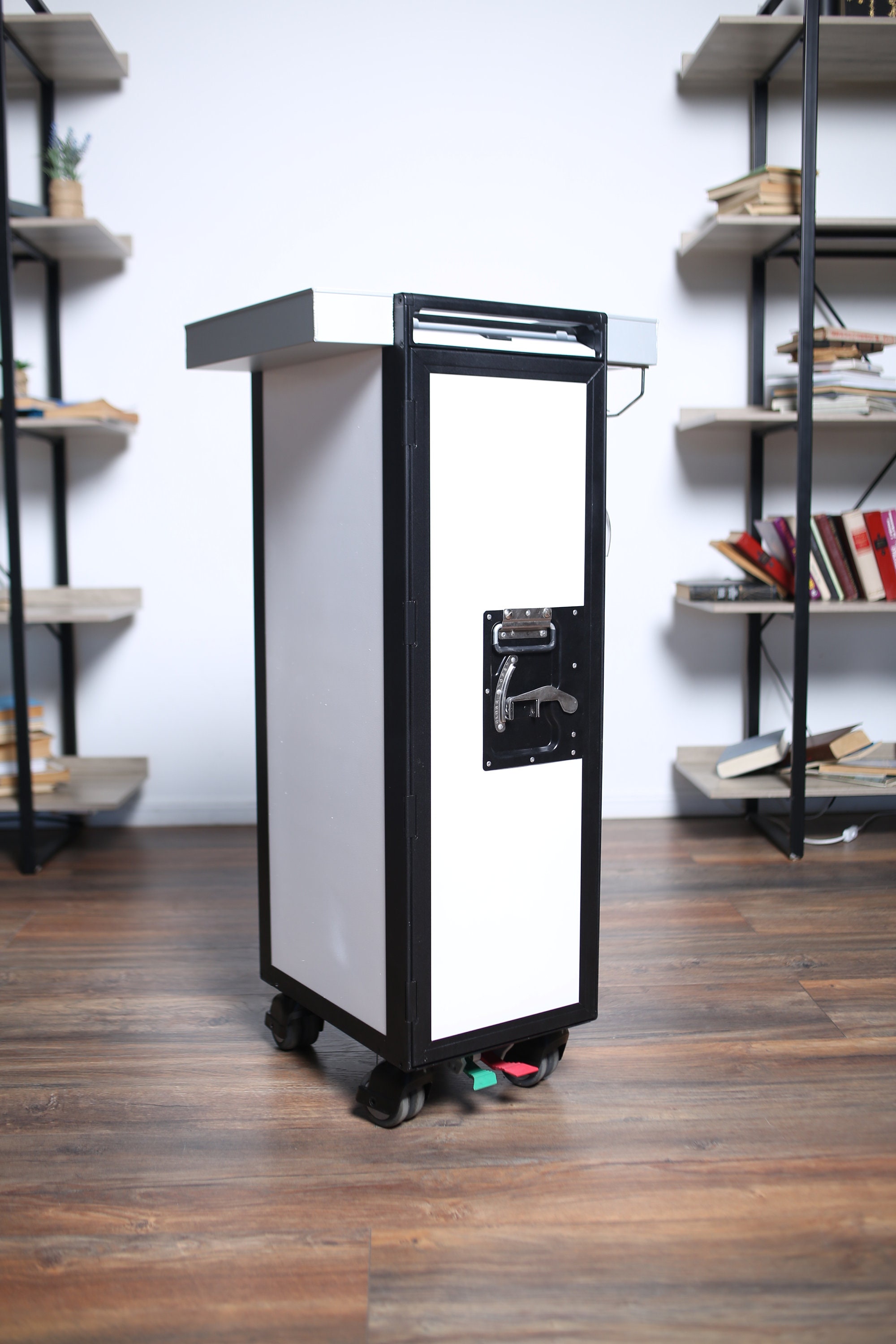 Black & White/original Airplane Trolley/home Bar/ Galley Cart - Etsy