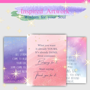 Oracle Cards - Messages From the Universe - Etsy