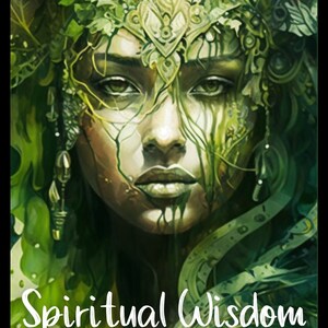 Green Goddess Wiccan Oracle Cards - Etsy