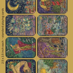 Lenormand Printable Oracle Cards, With Free Training Instructions ...