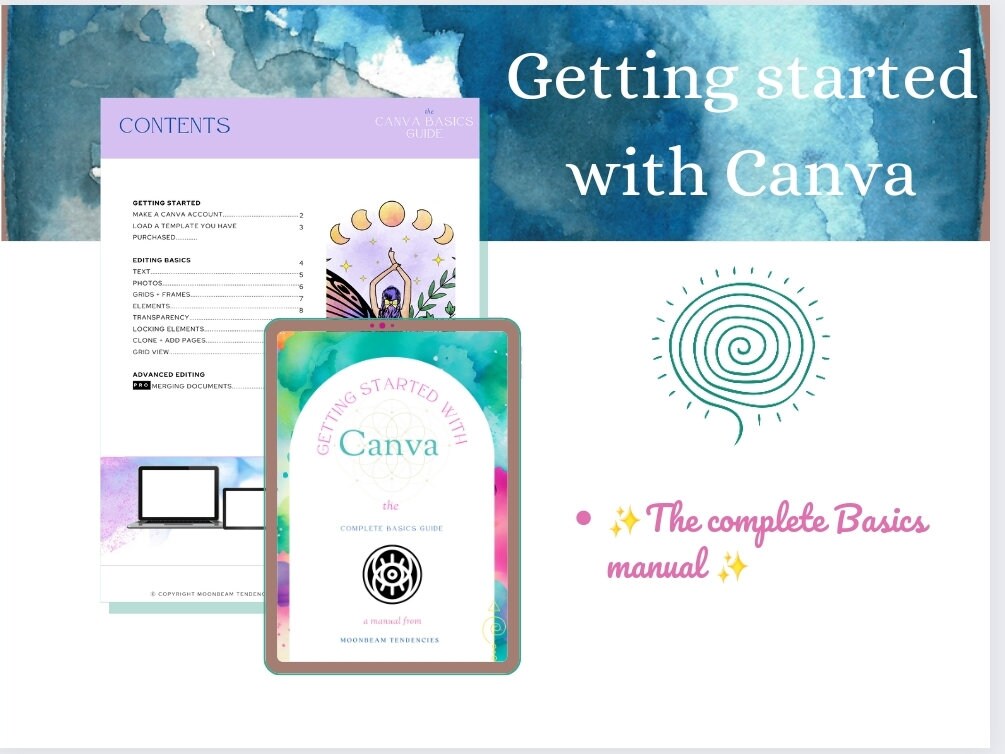 Getting Started With Canva, the Complete Basics Guide - Etsy