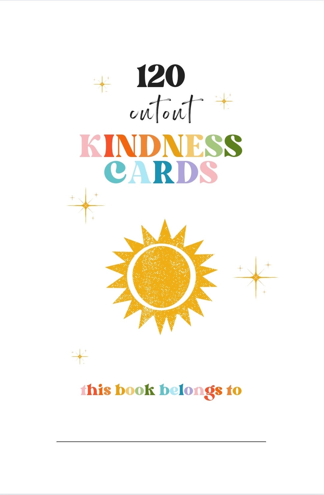 Kindness Matters! Printable Cards Random Acts of Kindness - Etsy