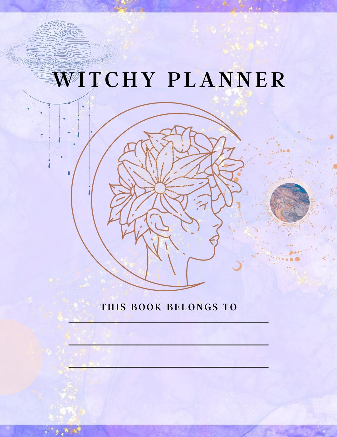 Witchy Planner - Etsy