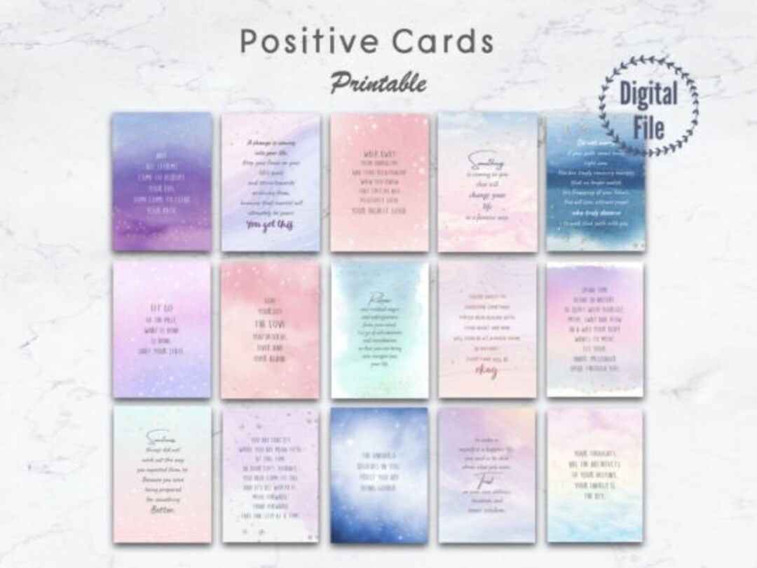 Oracle Cards Messages From the Universe - Etsy