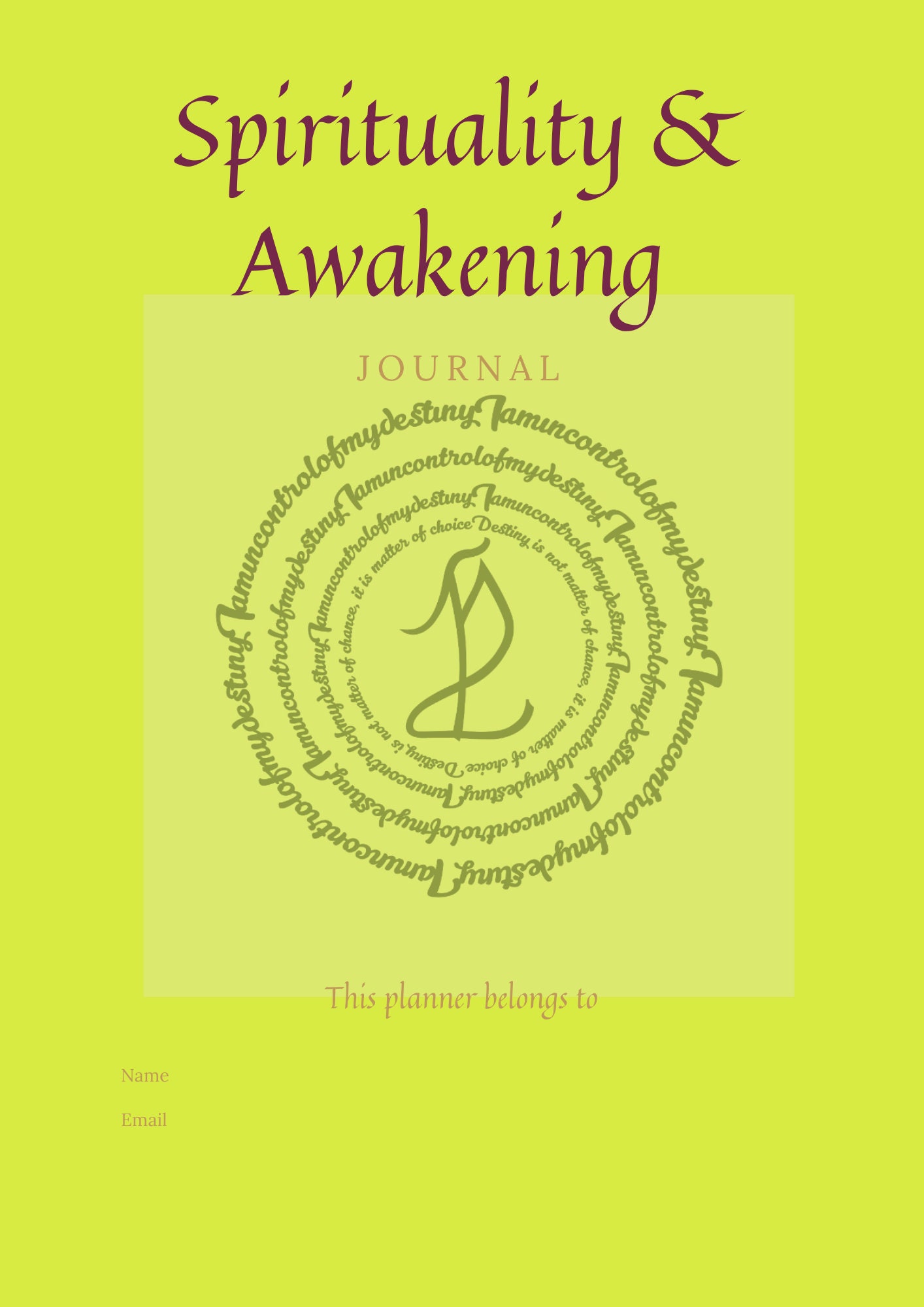 Spiritual Awakening Companion Workbook, Spiritual Healing Journal - Etsy