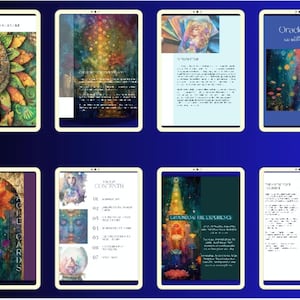 Rainbow Spirit, Oracle Affirmation Cards Digital Download - Etsy