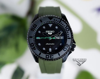 Seiko Mod Watch Olive - Etsy