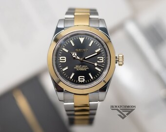 Seiko Two Tone Mod Watch - Etsy