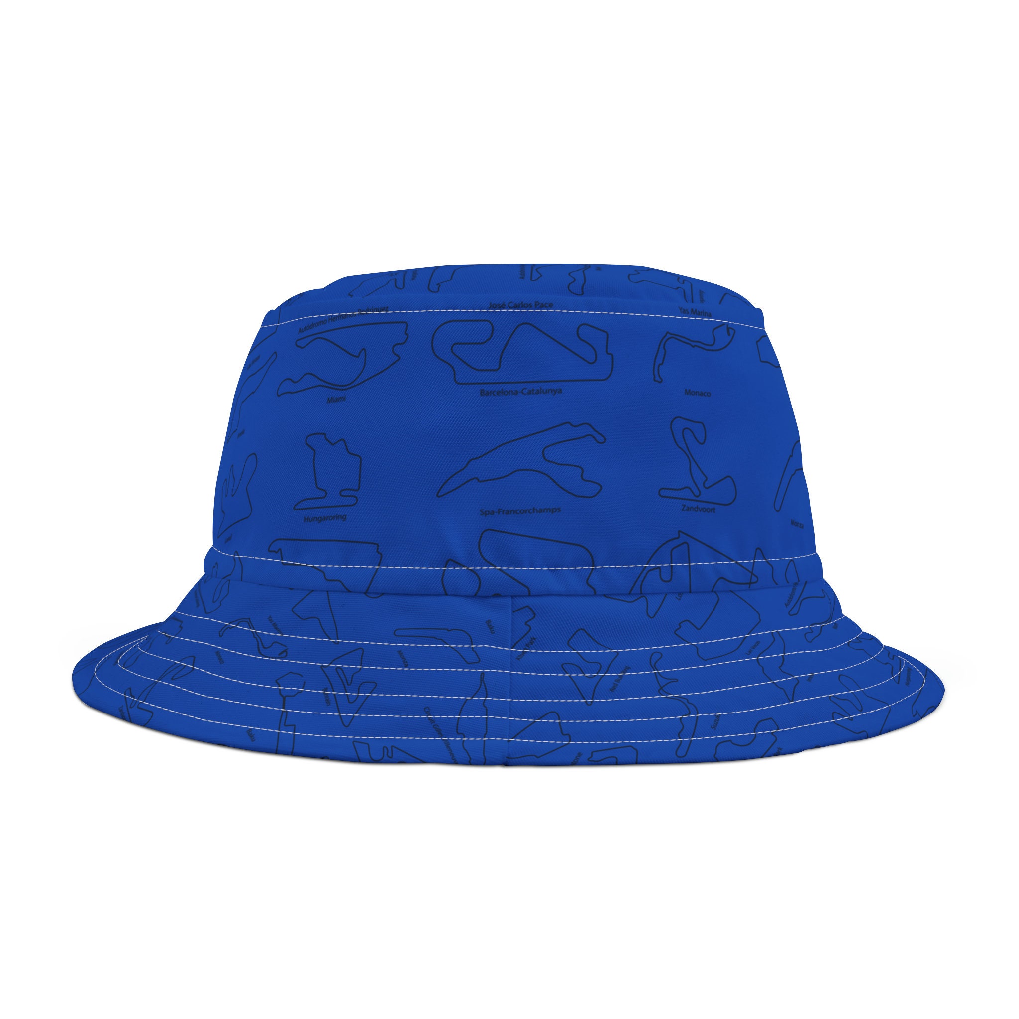 Formula 1 Race Tracks Bucket Hat, Formula 1 Bucket Hat, Adult Bucket ...