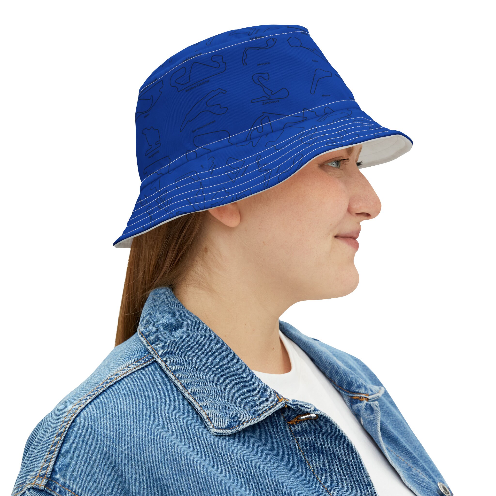 Formula 1 Race Tracks Bucket Hat, Formula 1 Bucket Hat, Adult Bucket ...