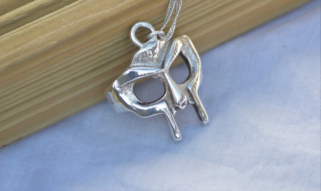 MF Doom Pendant | Doom Pendant | Mf Pendant | Handmade Pendant | Doom ...