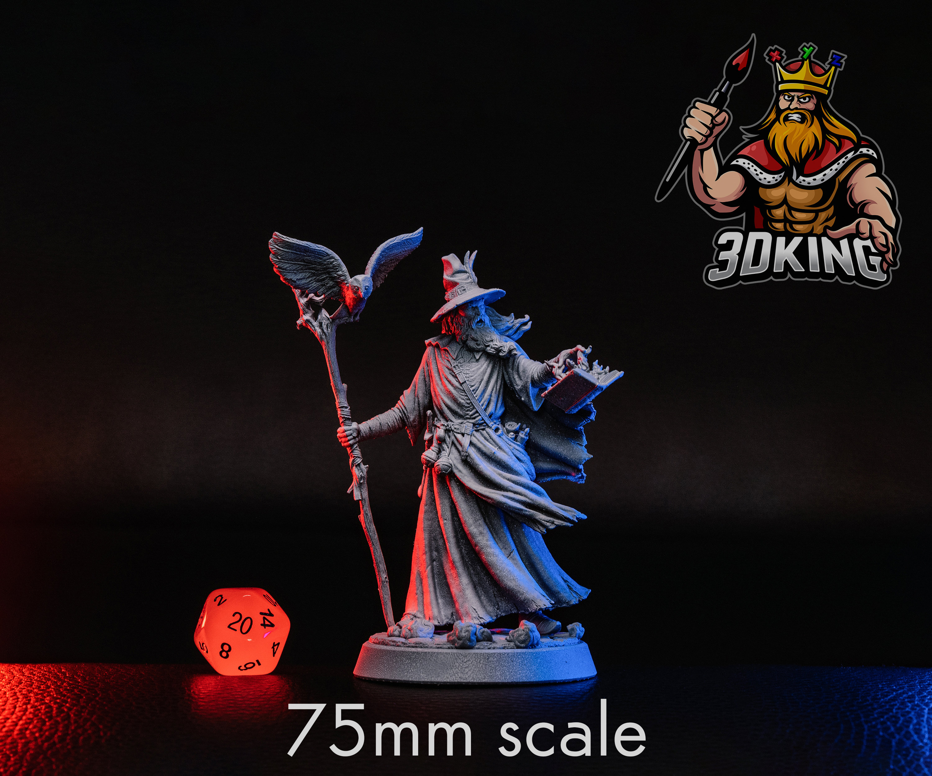 Drizzt Do'urden Miniature – 3D Printed Drow Ranger, Dnd Tabletop Gaming ...