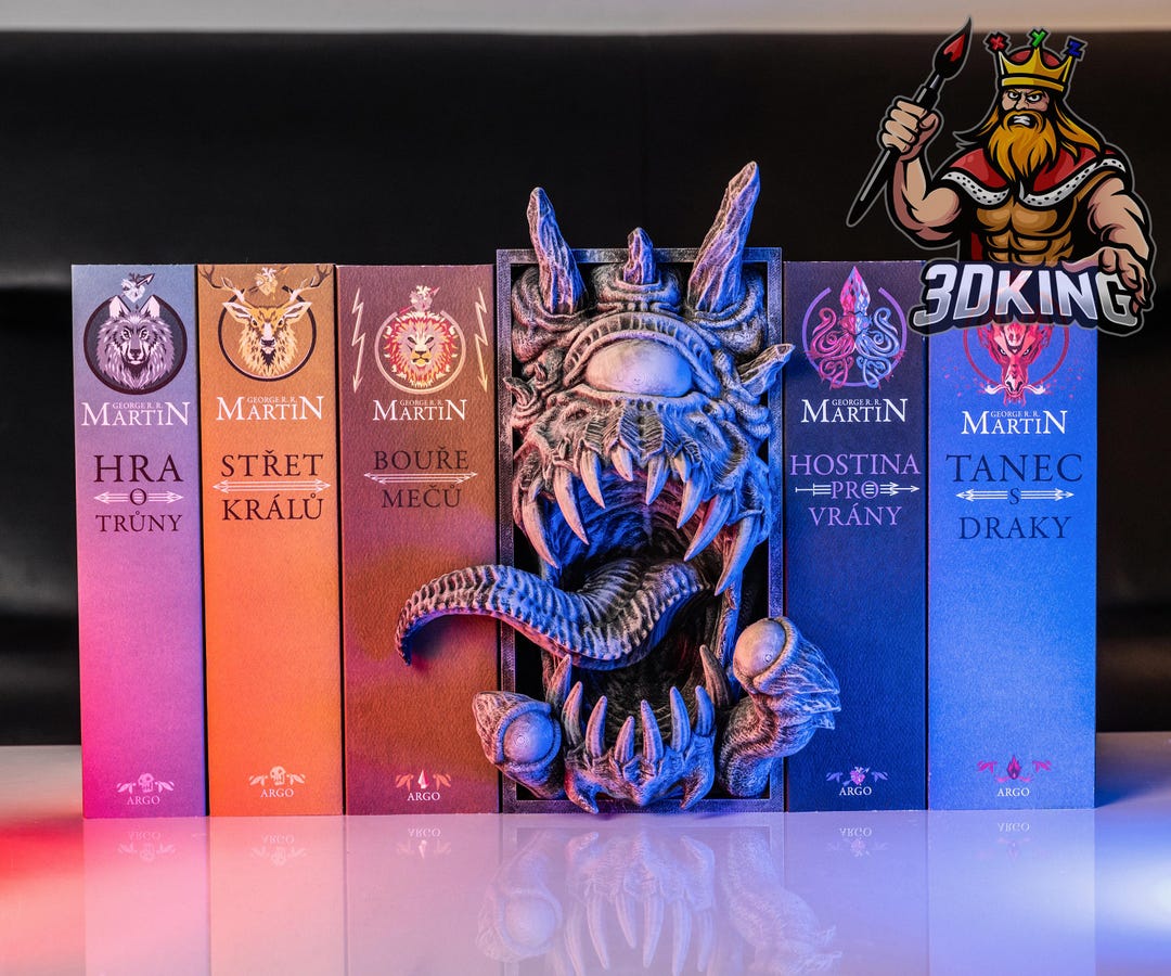 Watcher Book Nook Spectator 3D Printed Fantasy Miniature Dnd Tabletop ...