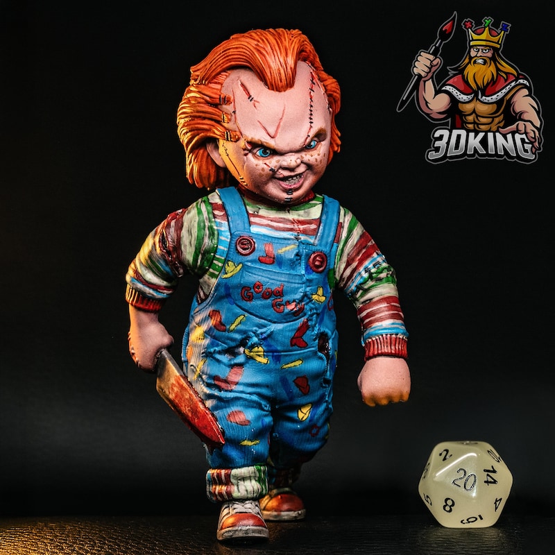 Miniature Chucky Doll - Etsy UK