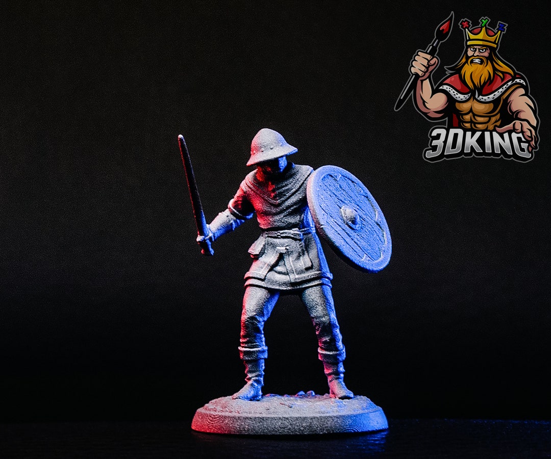 Human Militia - Fighter With Sword - Legion of Devils - Fantasy ...