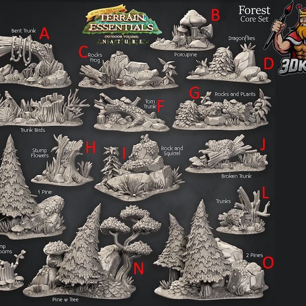 3d Printed Dnd Terrain - Etsy