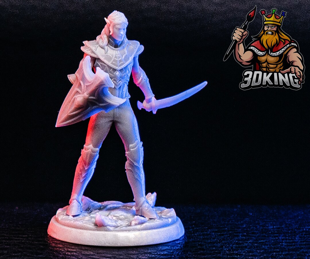 Drow Warriors Set Songs of Twilight White Werewolf Tavern Fantasy ...
