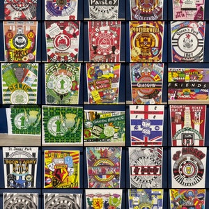 Celtic Football Club - Scottish Football - Glasgow - A4 Print - Artwork ...