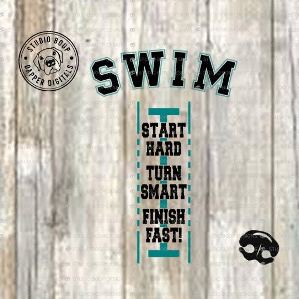 Swim Svg - Etsy