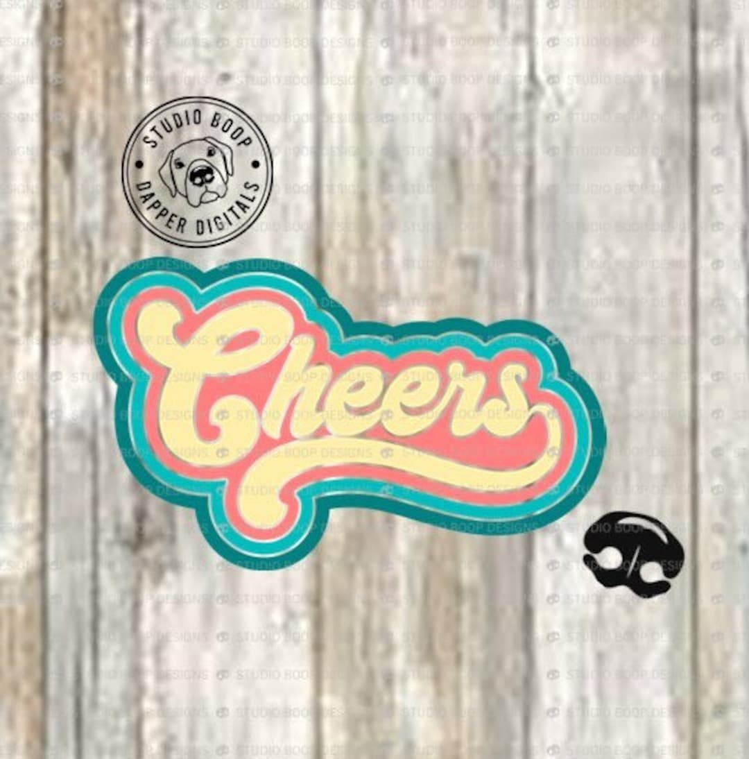 Cheers SVG Layered SVG and PNG Digital Download Ready to Cut Files - Etsy