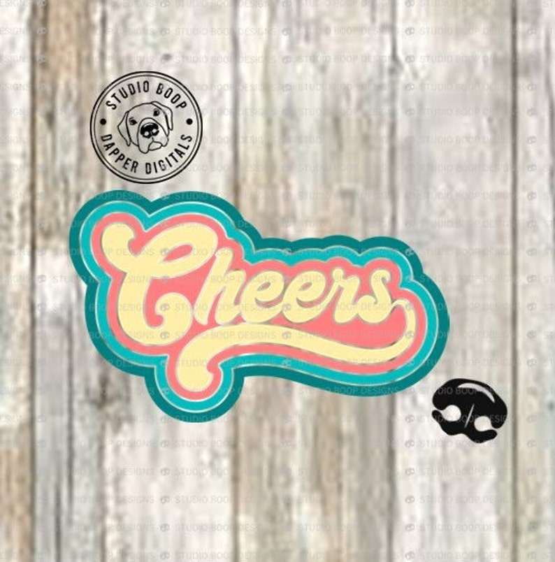 Cheers SVG Layered SVG and PNG Digital Download Ready to Cut Files - Etsy