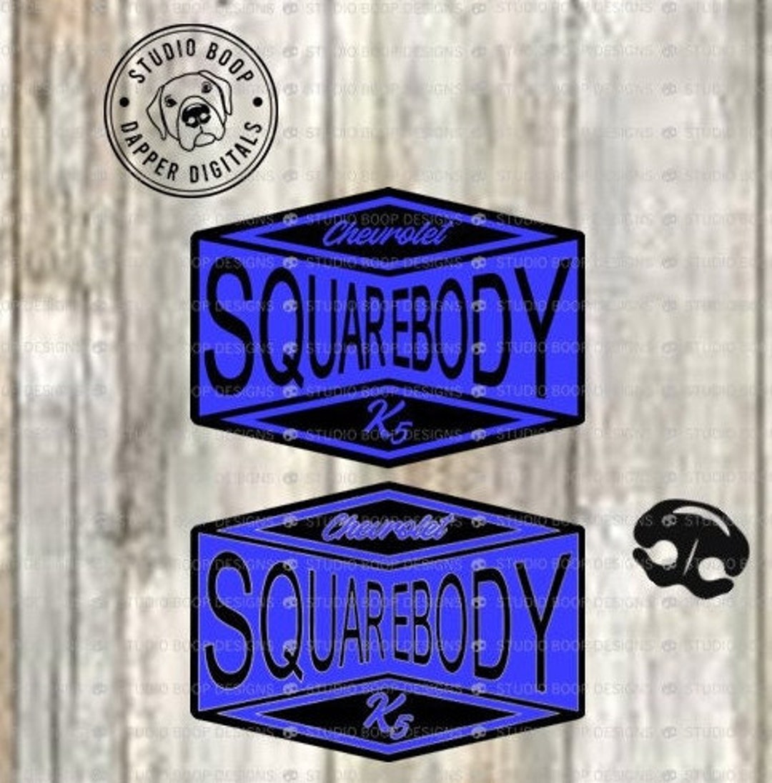 Squarebody SVG K5 Blazer SVG & PNG Digital Download Ready to Cut Files ...