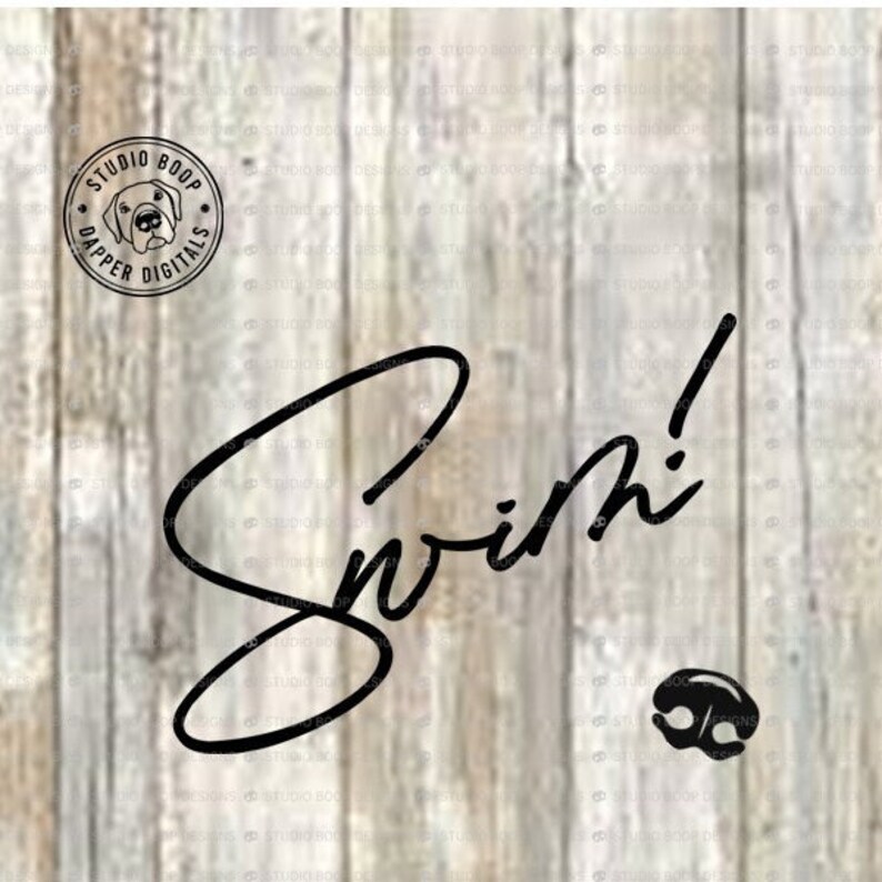 Swim SVG & PNG Digital Download Ready to Cut Files - Etsy