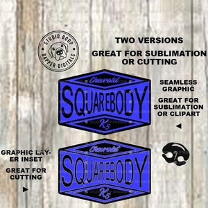 Squarebody SVG K5 Blazer SVG & PNG Digital Download Ready to Cut Files ...