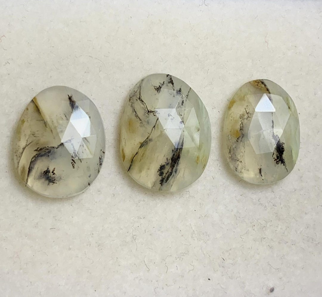 Peruvian Opal Rose Cut Gemstones: 19.00 Carat Lot, 17-19 Mm - Etsy