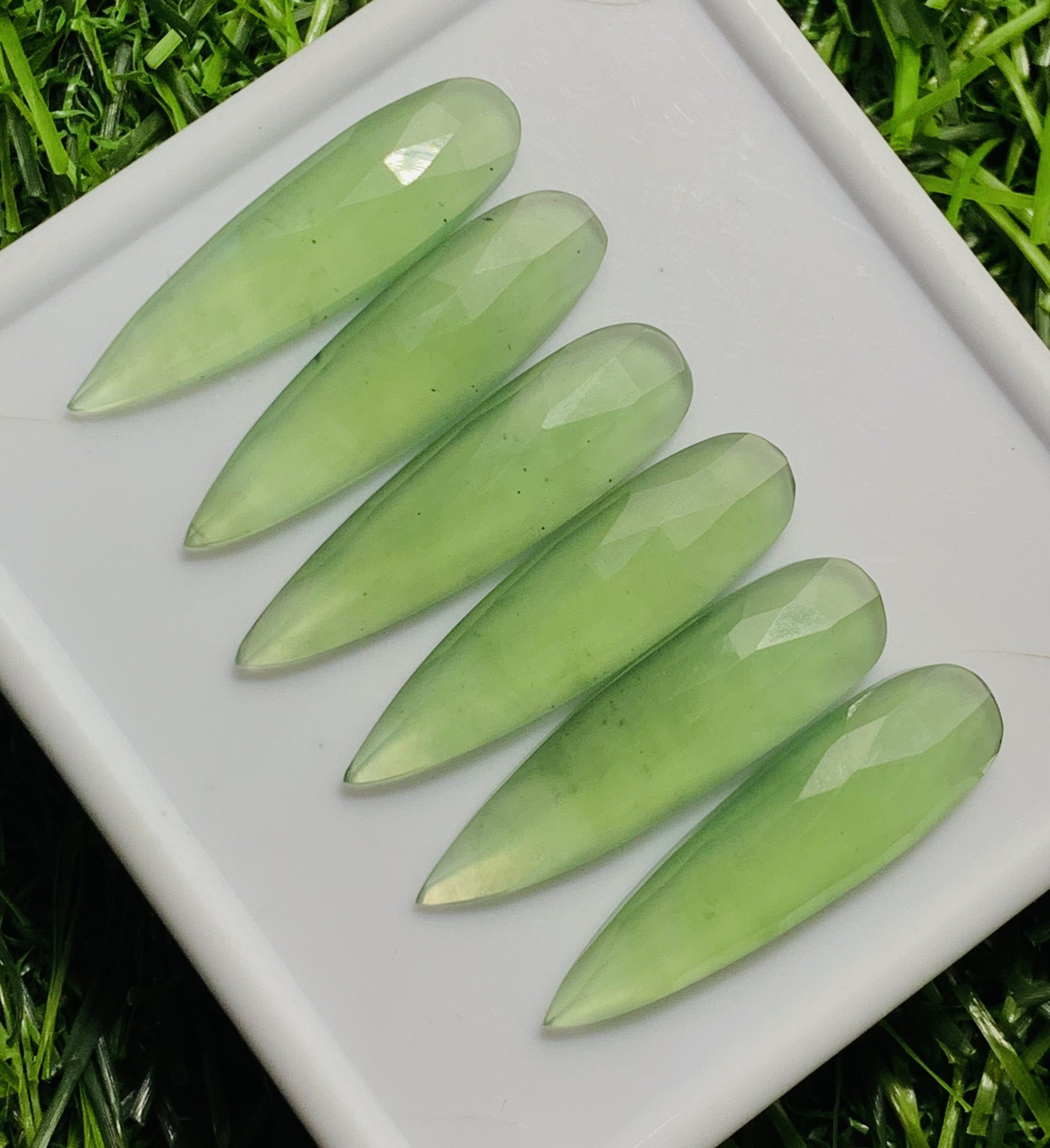 Serpentine Natural Serpentine Rose Cut Pear Shape Flat Backs - Etsy