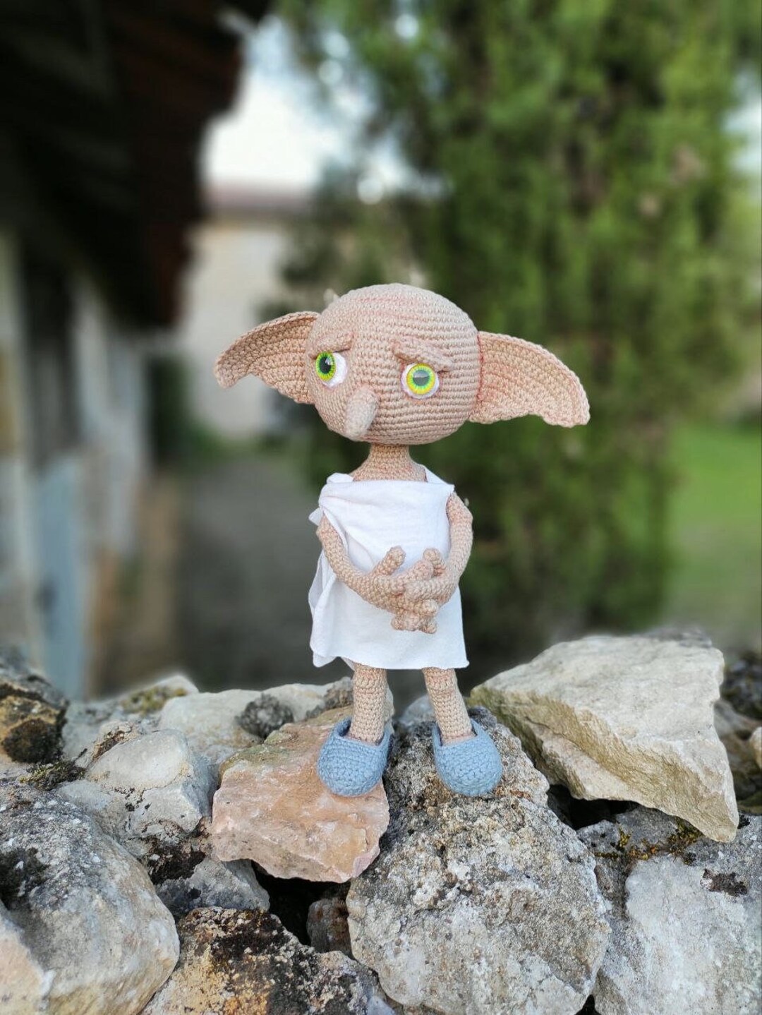 Dobby Elf Doll Crochet Toy Elf Crochet Handmand Dobby Doll Art ...
