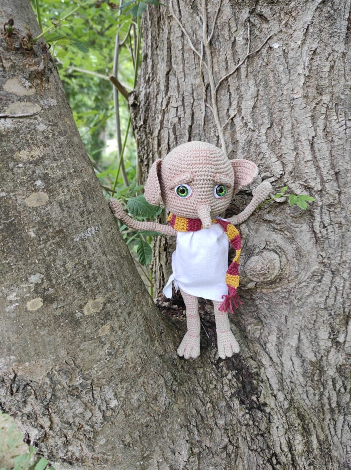 Dobby Elf Doll Crochet Toy Elf Crochet Handmand Dobby Doll Art - Etsy