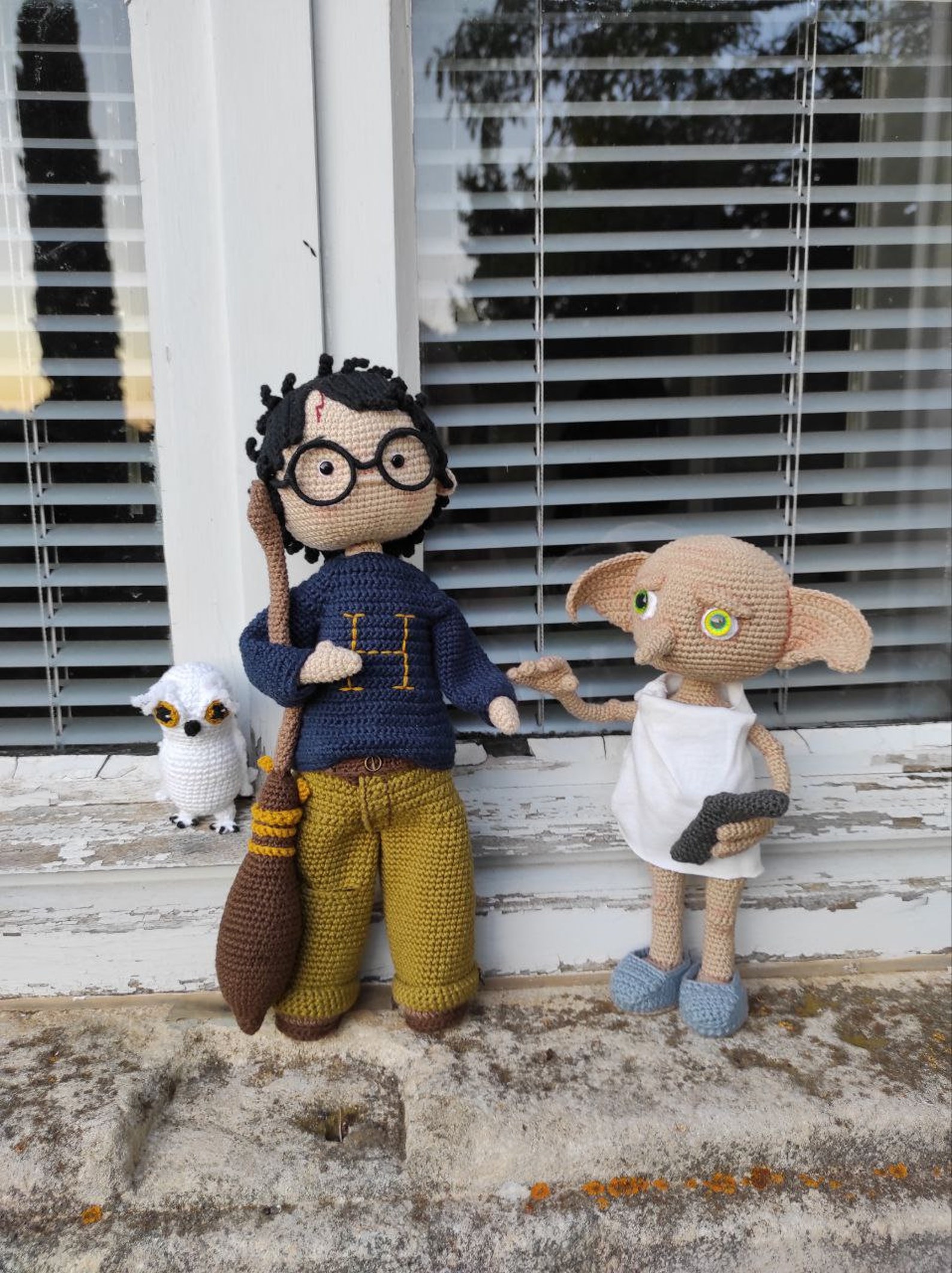 Dobby Elf Doll Crochet Toy Elf Crochet Handmand Dobby Doll Art ...