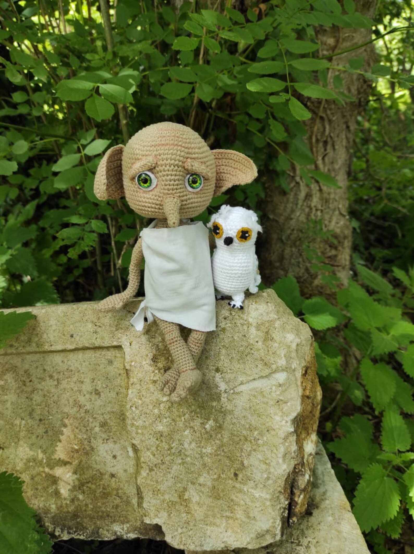 Dobby Elf Doll Crochet Toy Elf Crochet Handmand Dobby Doll Art ...
