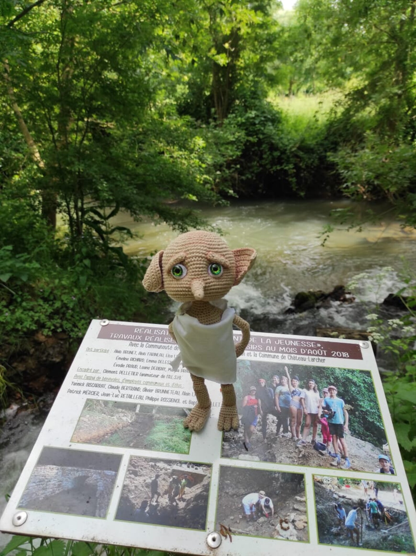 Dobby Elf Doll Crochet Toy Elf Crochet Handmand Dobby Doll Art ...
