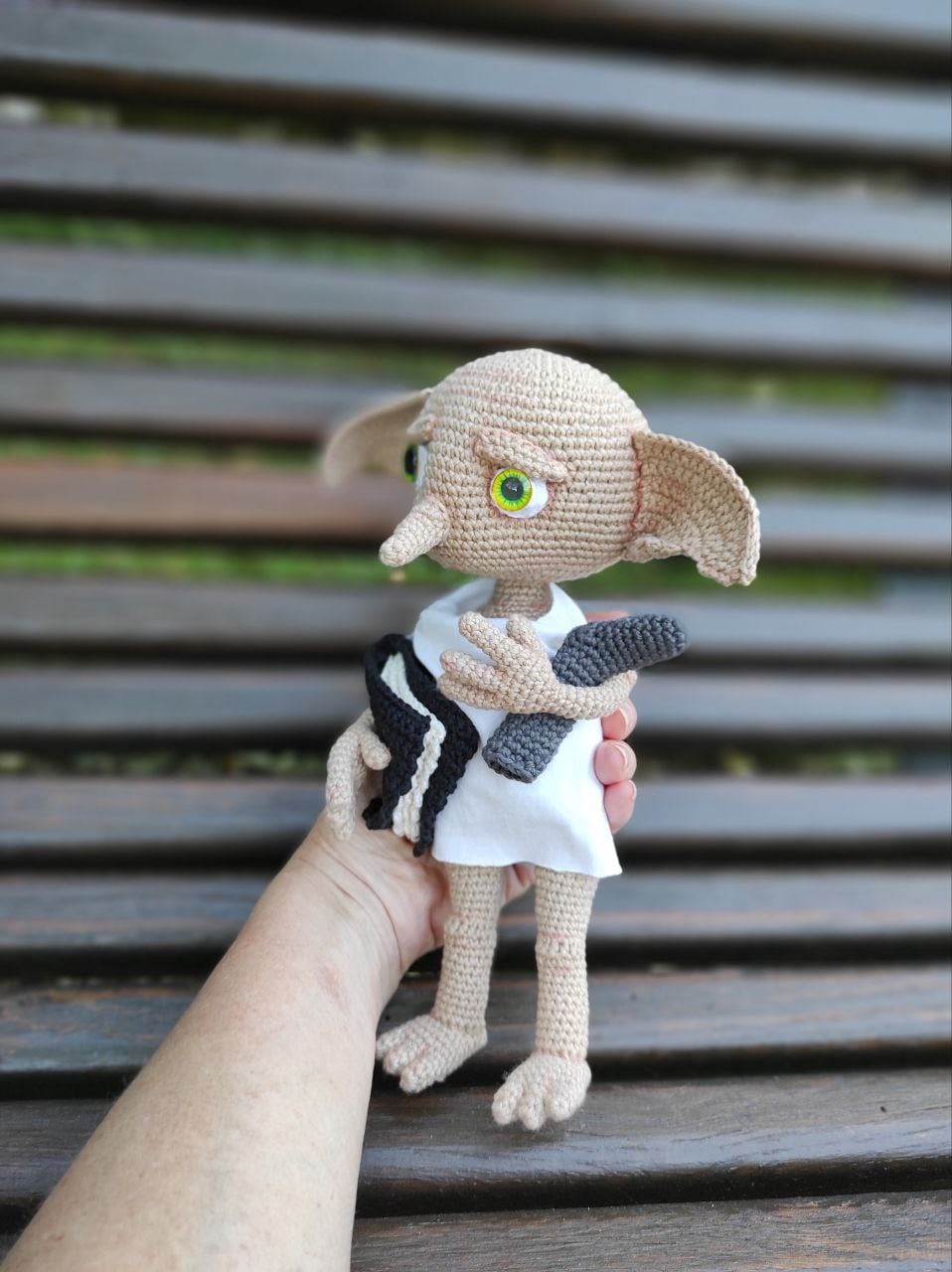 Dobby Elf Doll Crochet Toy Elf Crochet Handmand Dobby Doll Art ...